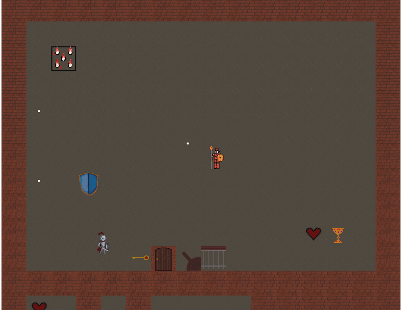 Simple Escape the Castle Game in JavaScript Free Source Code | SourceCodester